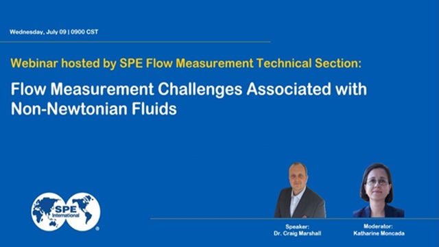 Technical Section Webinar: Flow Measurement Challenges Associated with ...