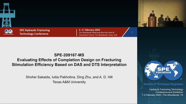 Evaluating Effects of Completion Design on Fracturing Stimulation ...