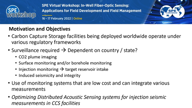 CCS Monitoring with Borehole and Surface Fibers – SPE Energy Stream