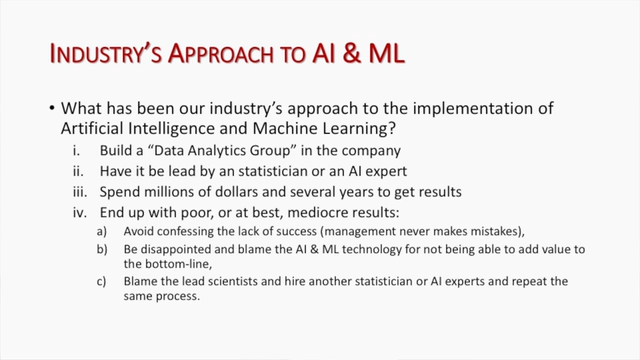Artificial Intelligence and Machine Learning: Academia vs Industry ...
