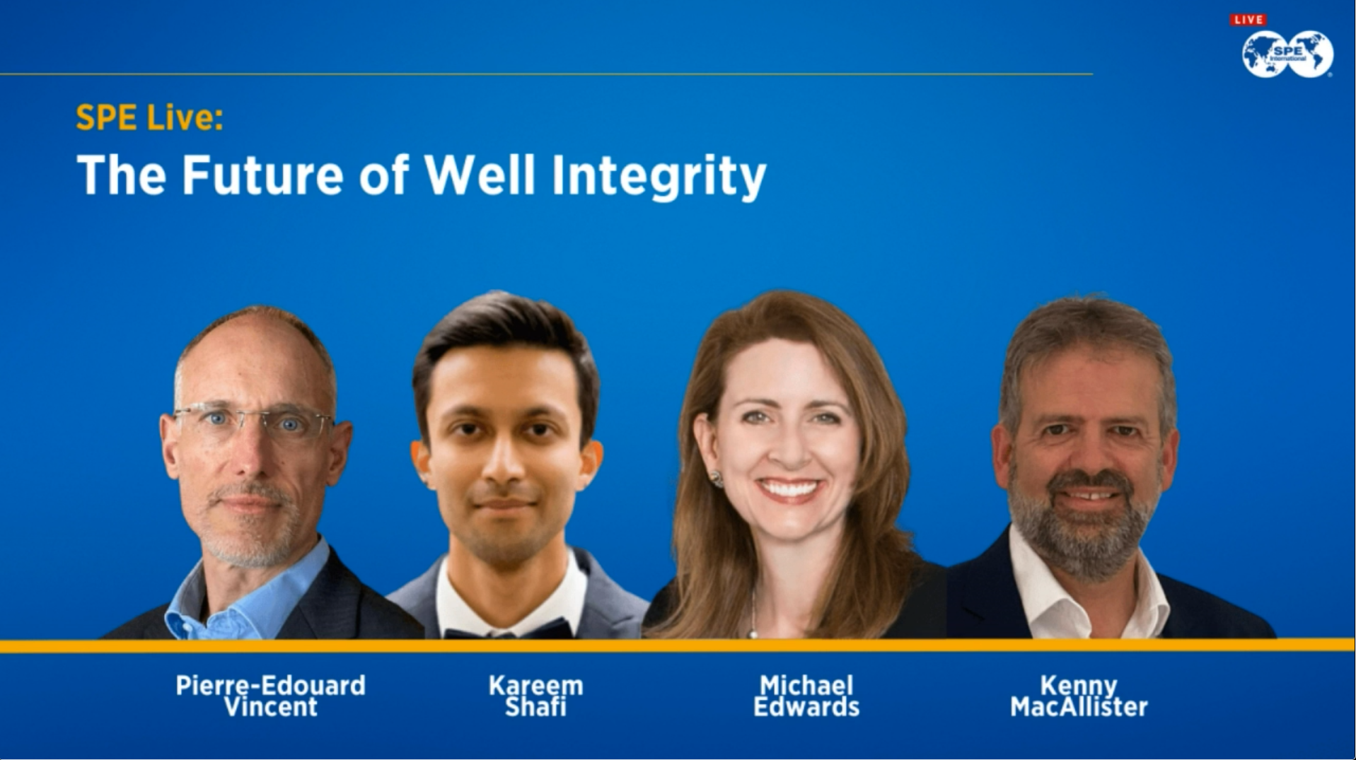 SPE Live: The Future of Well Integrity – SPE Energy Stream