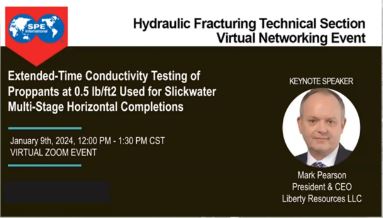 Technical Section Webinar: Extended -Time Conductivity Testing of ...