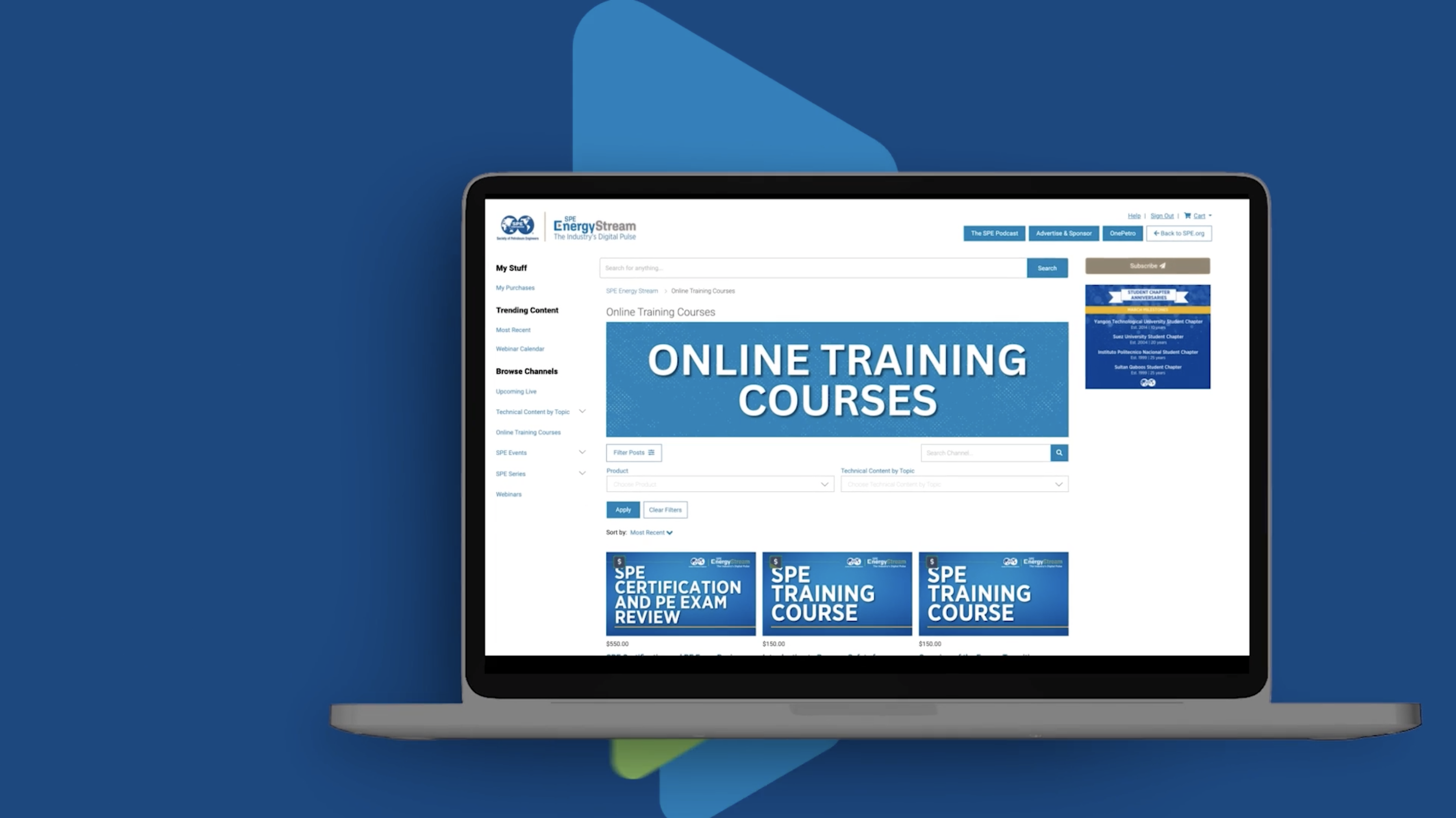 Learning the Ropes with SPE Online Training Courses – SPE Energy Stream
