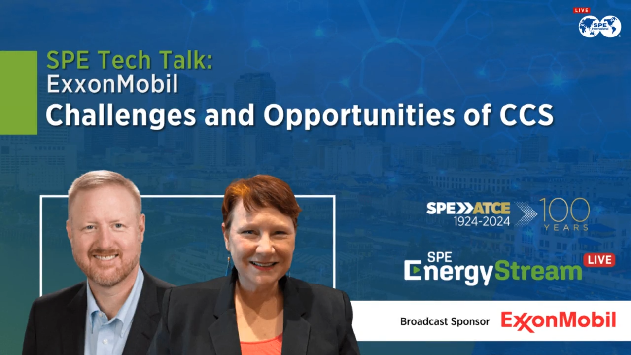 Challenges and Opportunities of CCS – SPE Energy Stream
