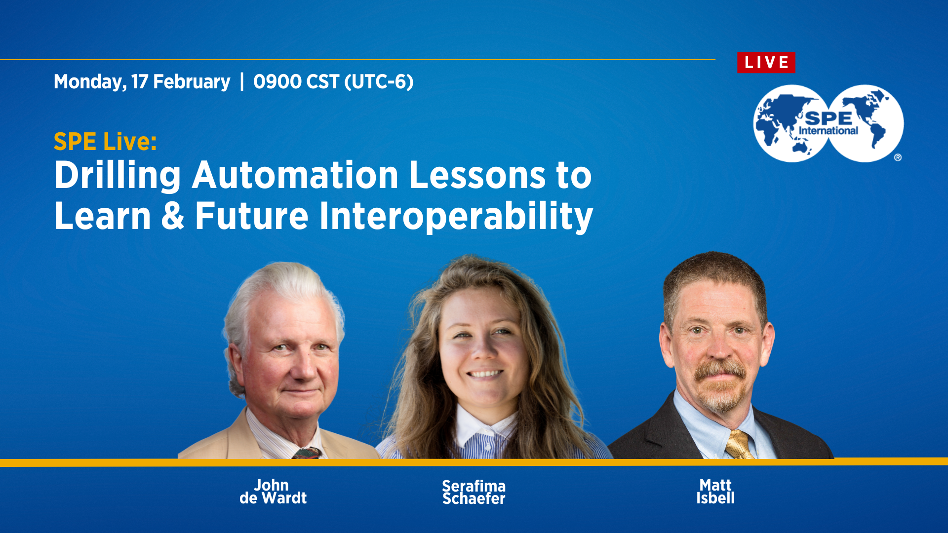 SPE Live: Drilling Automation Lessons to Learn & Future ...