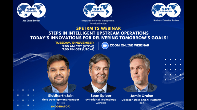 Steps in Intelligent Upstream Operations – Today’s Innovations for ...