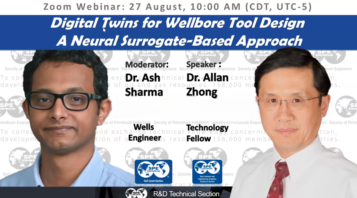 Technical Section Webinar: Digital Twins for Wellbore Tool Design: A ...
