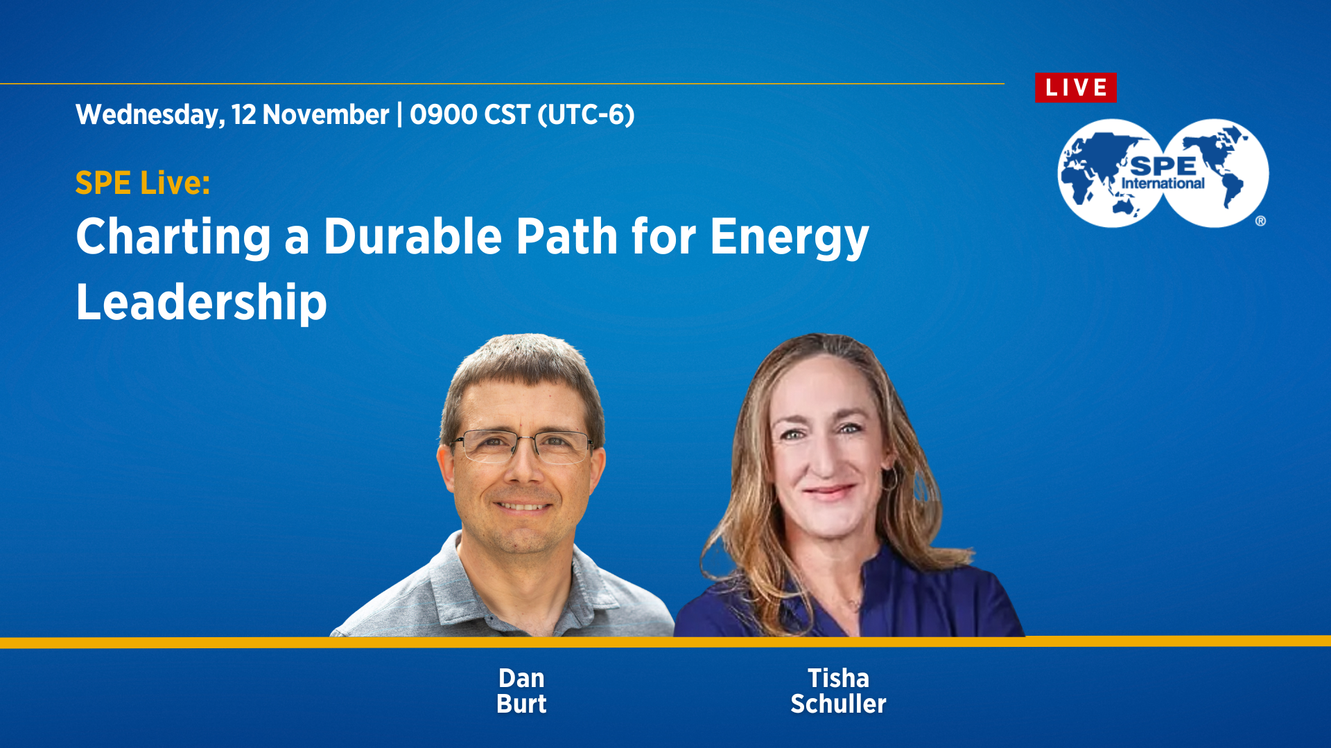 SPE Live: Gaia Talk – Charting a Durable Path for Energy Leadership – SPE Energy Stream