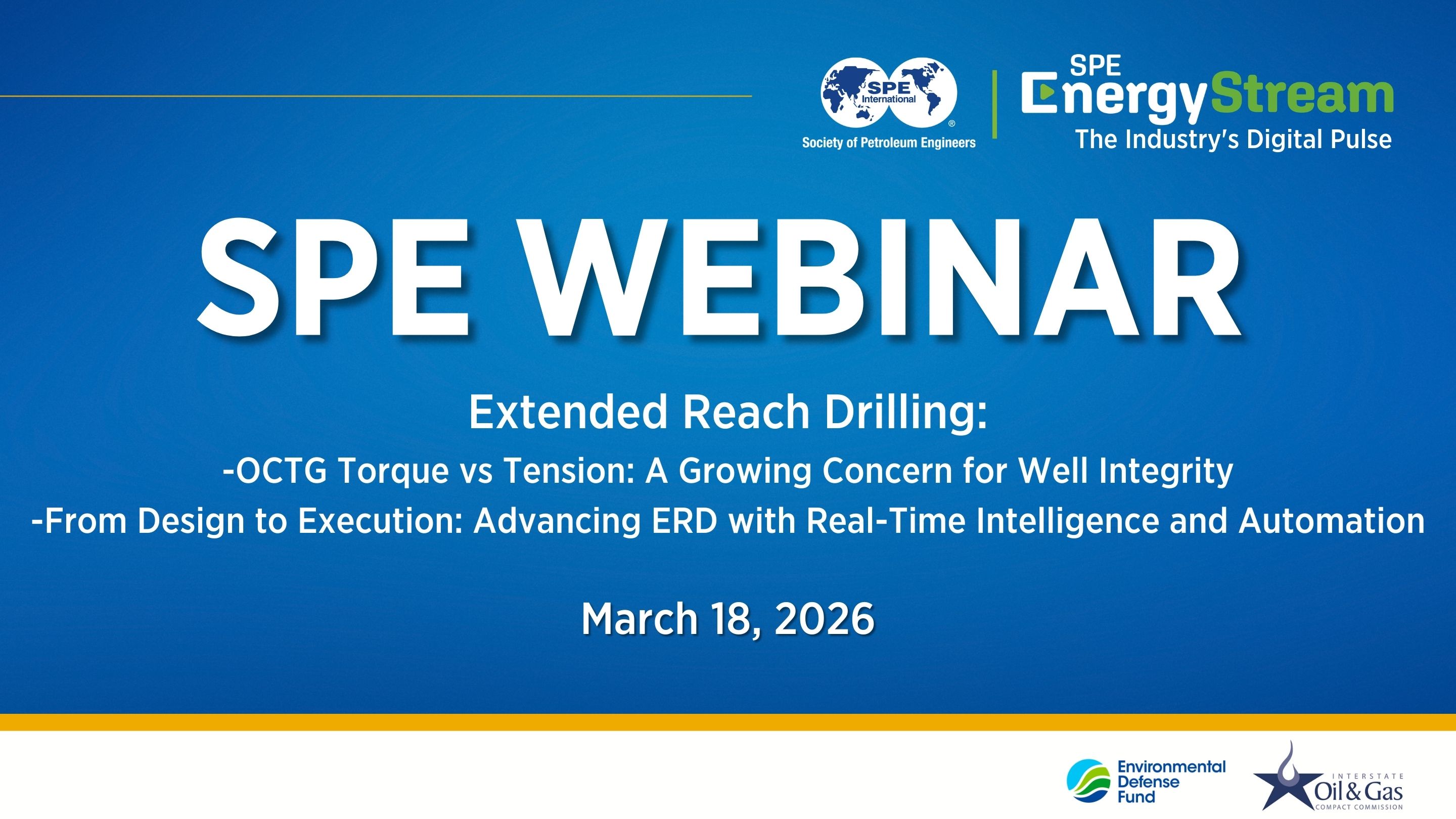 Extended Reach Drilling – SPE Energy Stream