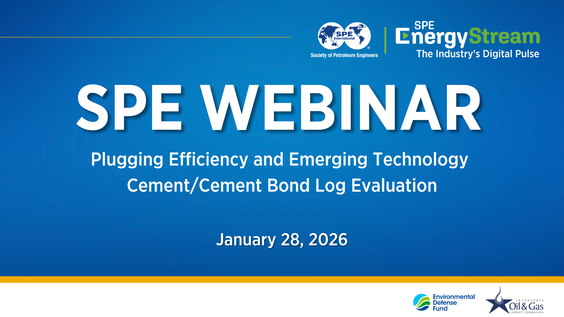 Plugging Efficiency and Emerging Technology Cement/Cement Bond Log ...