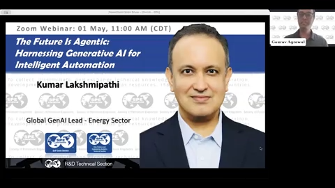 Technical Section Webinar: The Future Is Agentic: Harnessing Generative ...