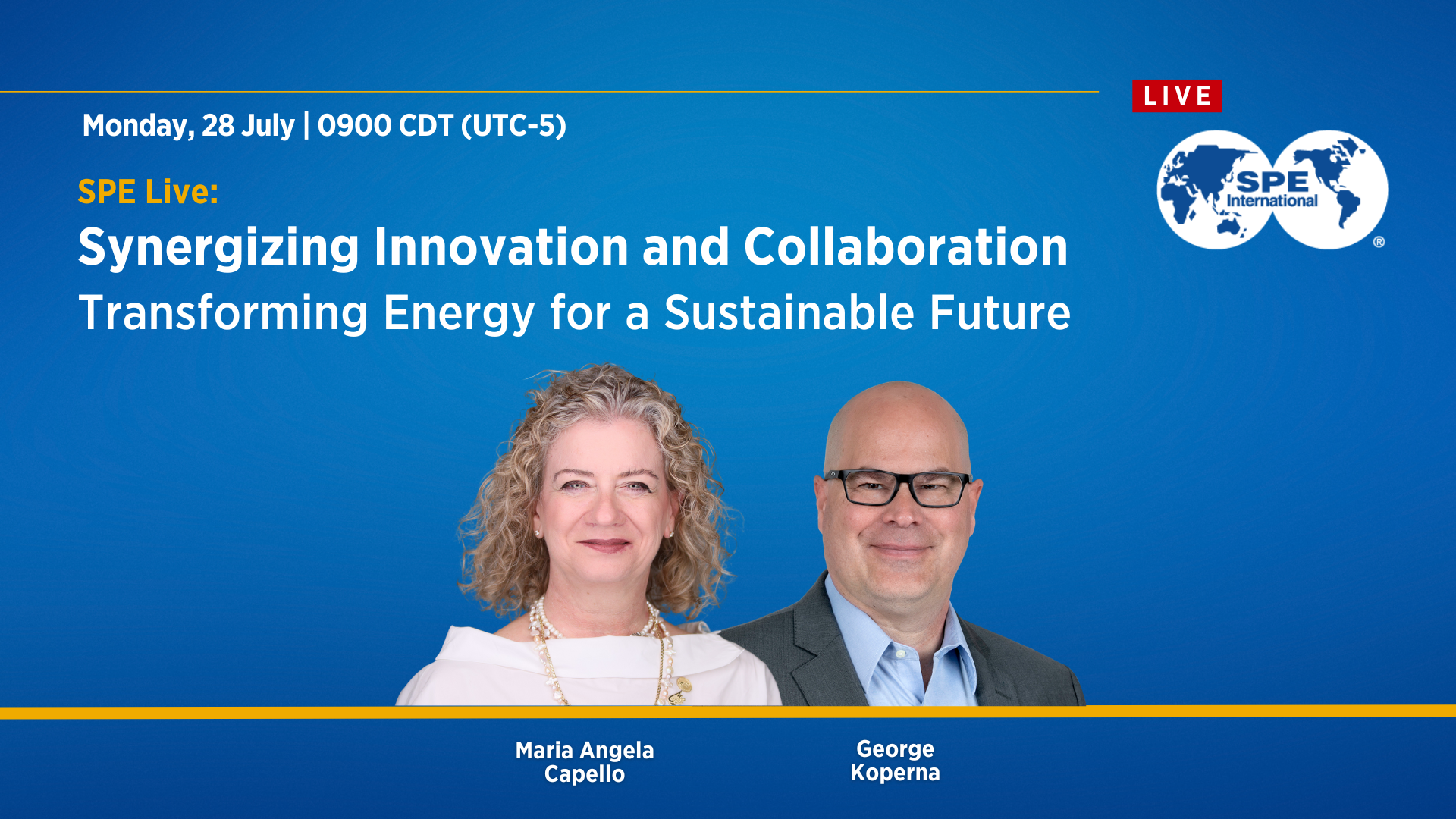 SPE Live: Synergizing Innovation and Collaboration – Transforming ...