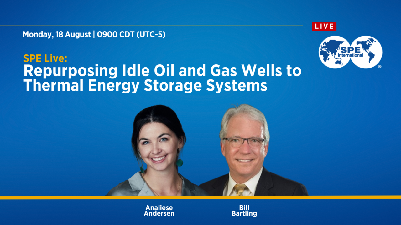 SPE Live: Repurposing Idle Oil and Gas Wells to Thermal Energy Storage ...
